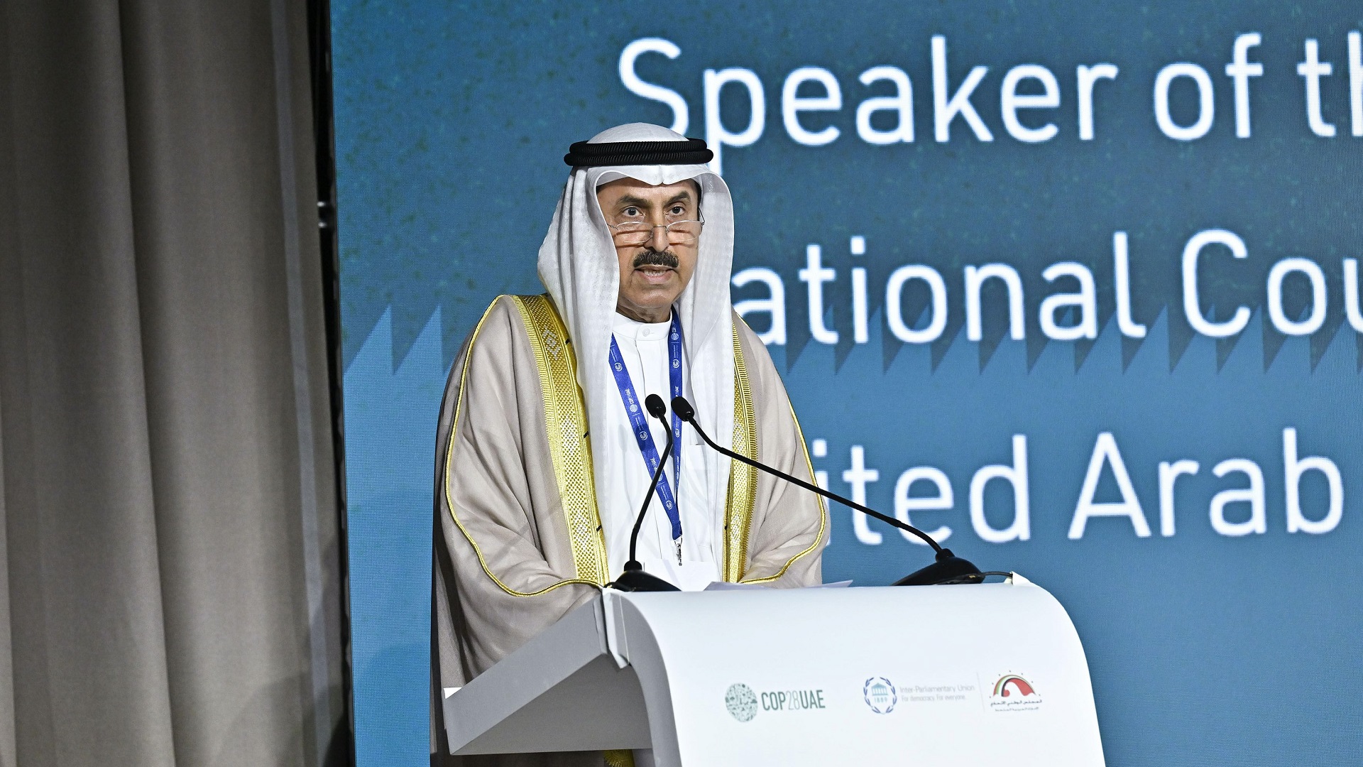 COP28: Saqr Ghobash opens Inter-Parliamentary Union meeting