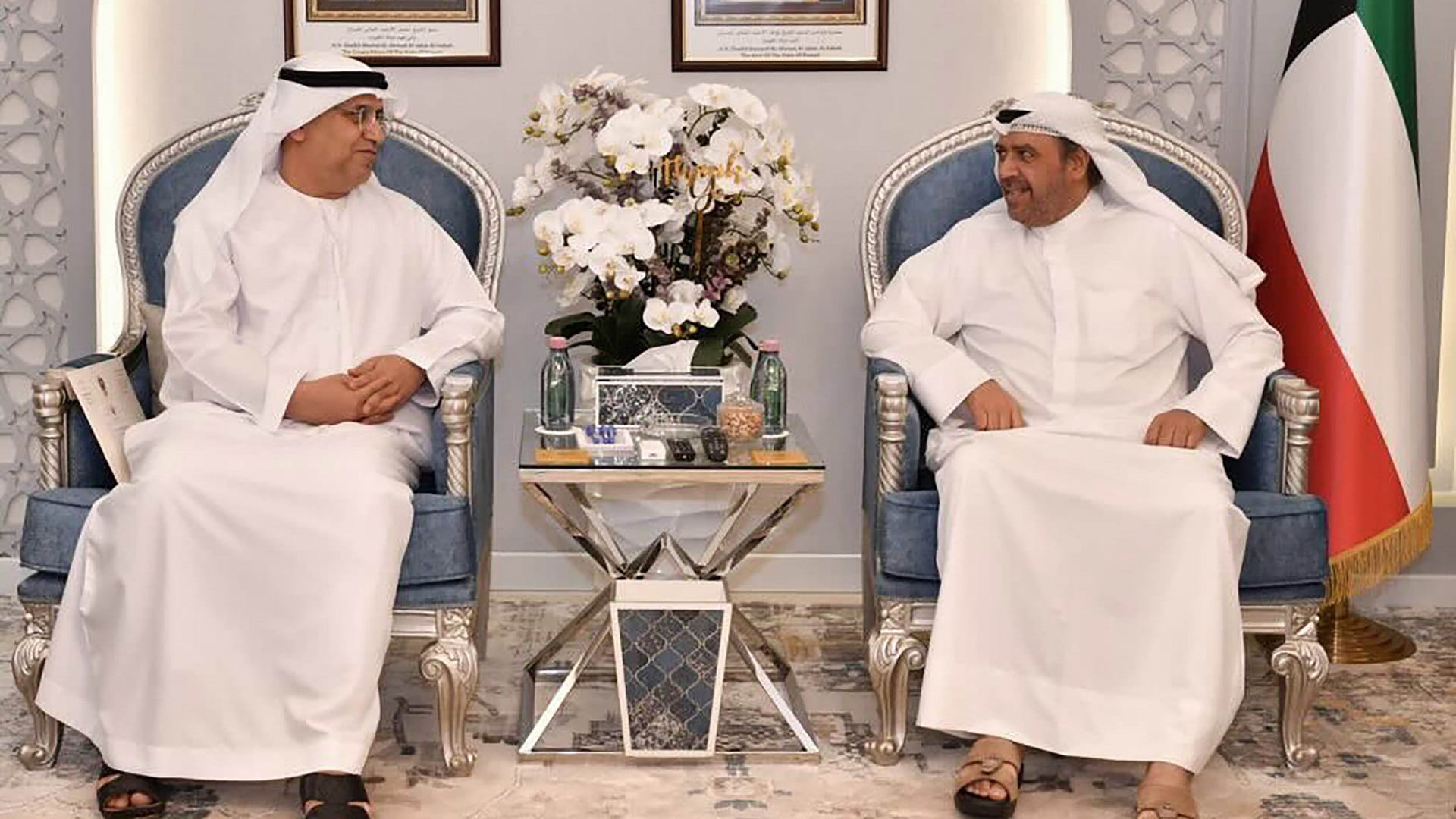 UAE Ambassador to Kuwait meets Kuwaiti Defense Minister