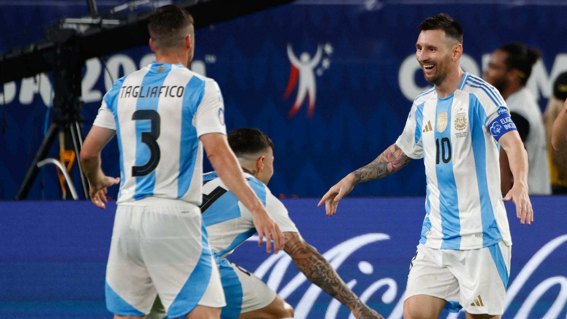 منتخب الأرجنتين يتأهل لنهائي كوبا أميركا