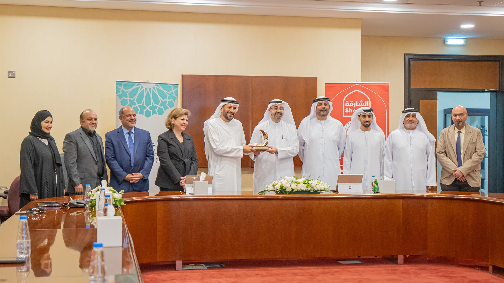 Khaled Al Midfa: Signing a MoU with the University of Sharjah