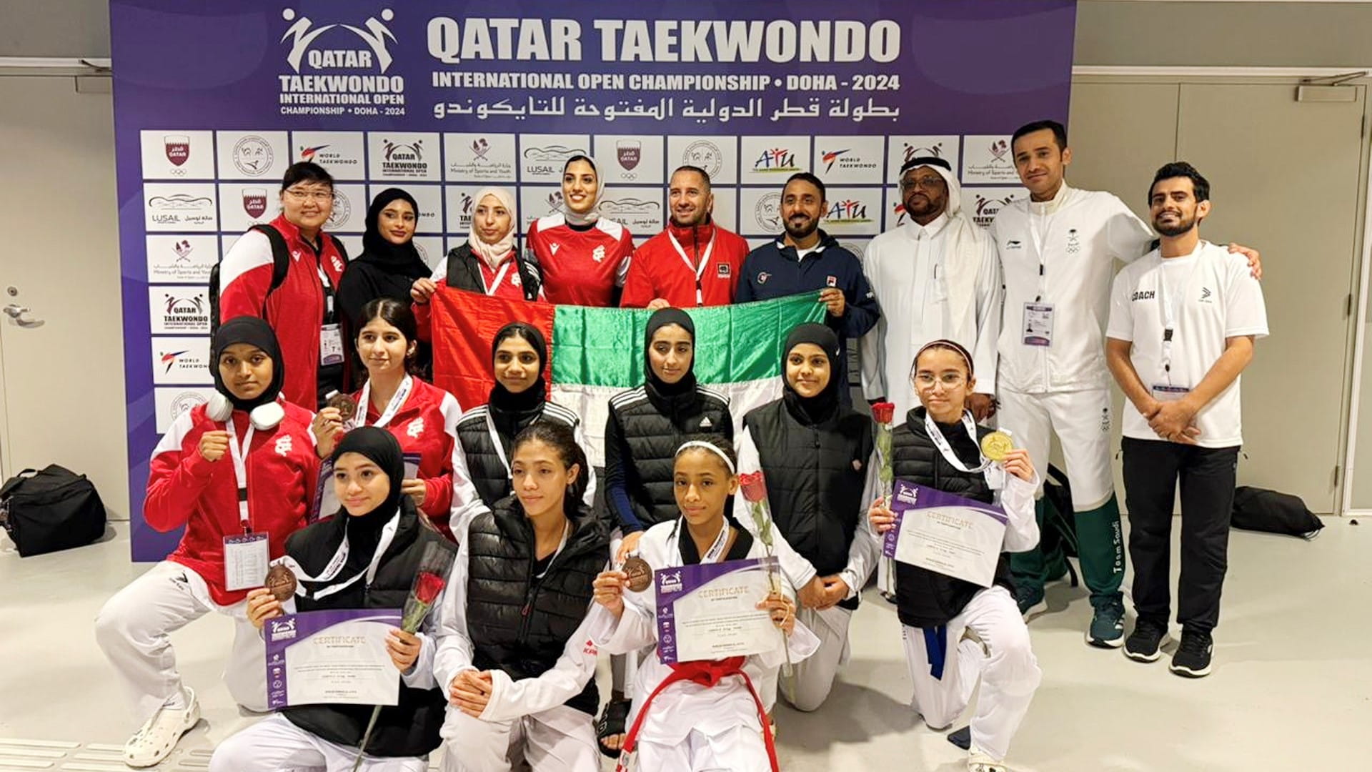 Sharjah Womens taekwondo team claims 8 medals in Qatar Sharjah Womens taekwondo team claims 8 medals in Qatar