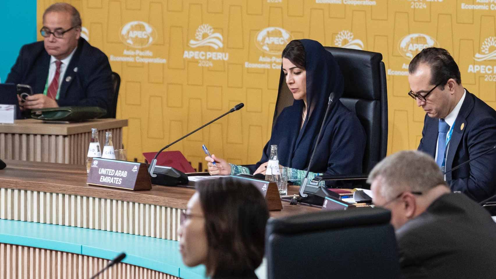 Reem Al Hashimy participates at 2024 APEC Economic Leaders’ Week