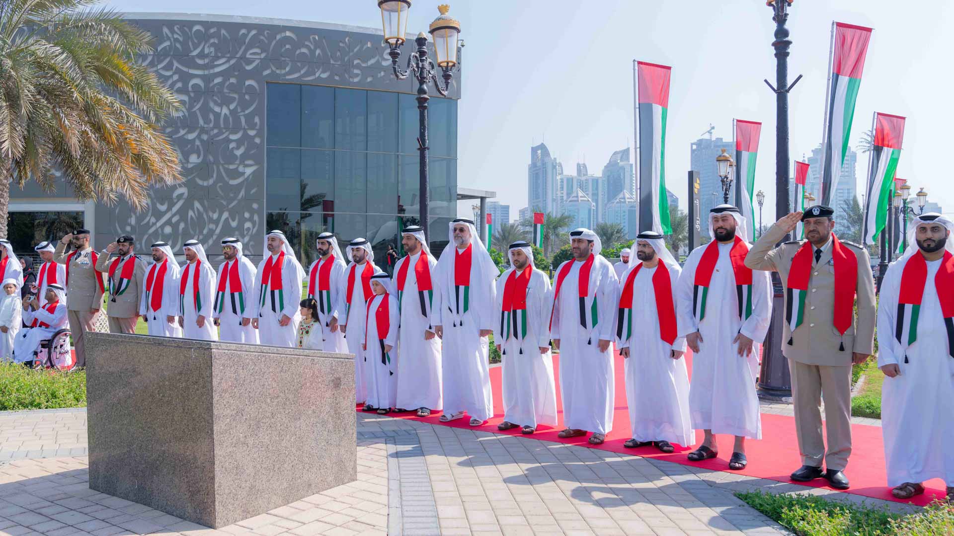 CP, Sultan bin Ahmed attend ‘Flag Day’ ceremony in Sharjah