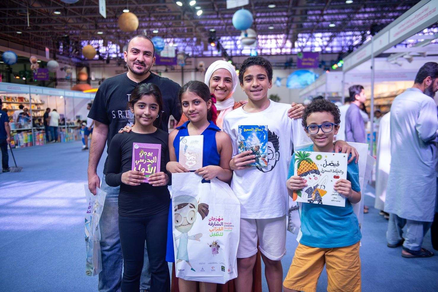 Books and activities continue to draw families to SCRF 2025