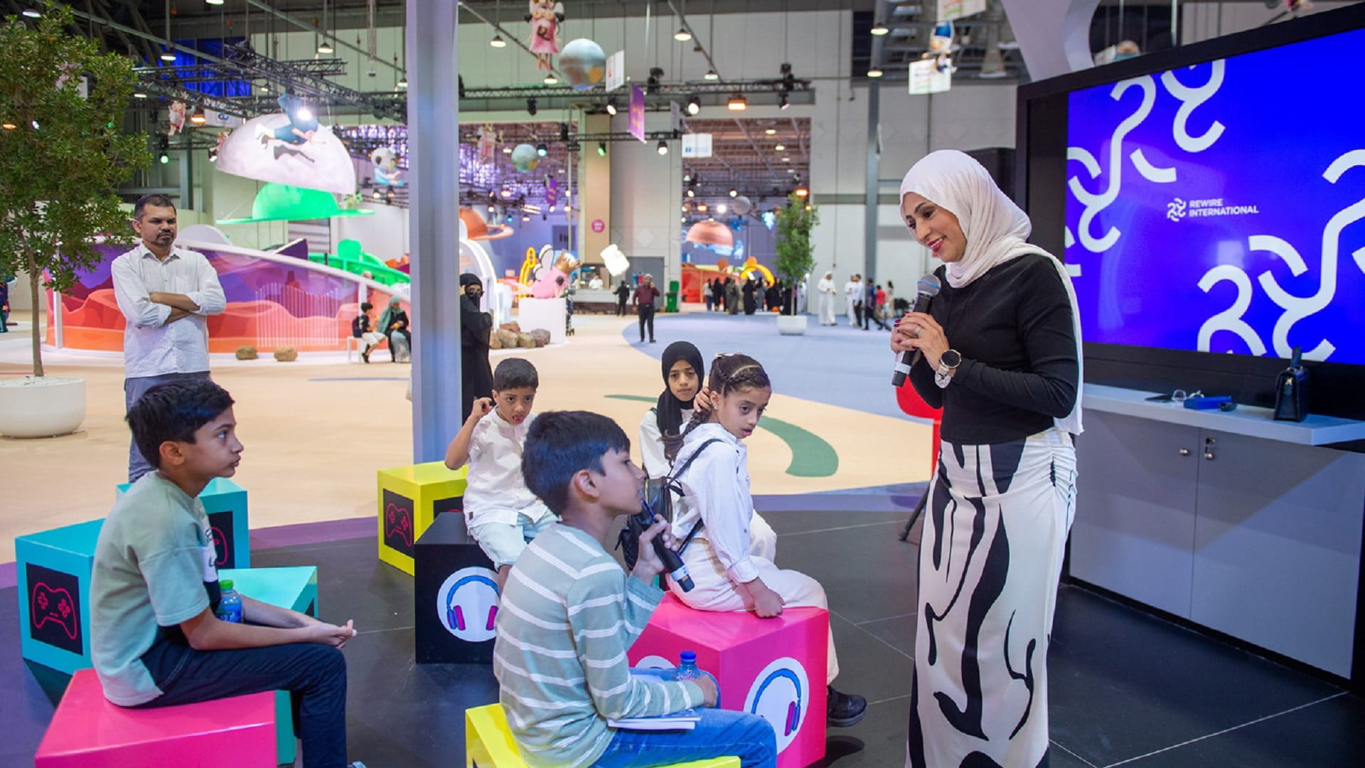 Kids debate social medias impact at SCRF 2025