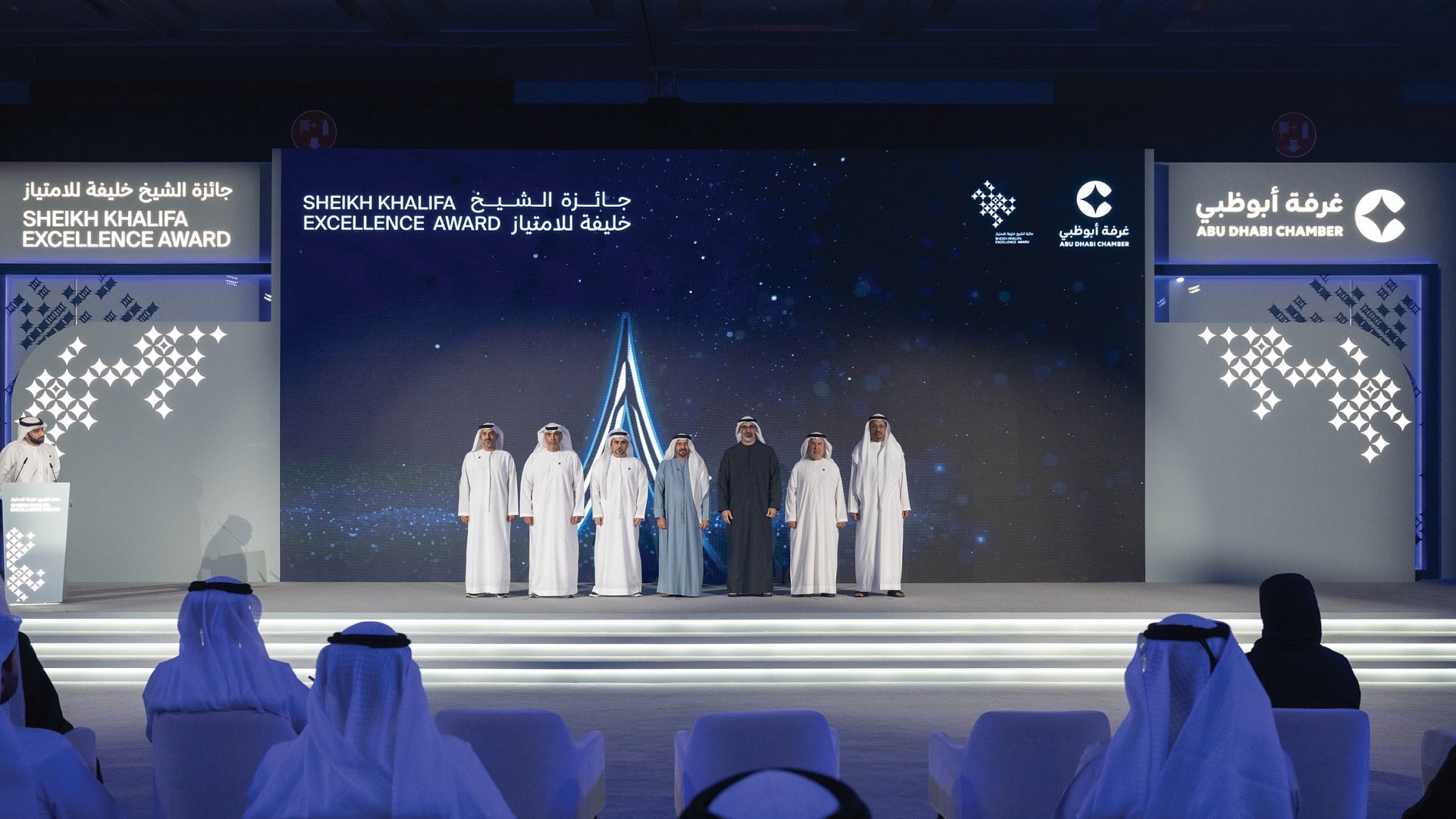 Khaled bin Mohamed honors Sheikh Khalifa Excellence Award winners