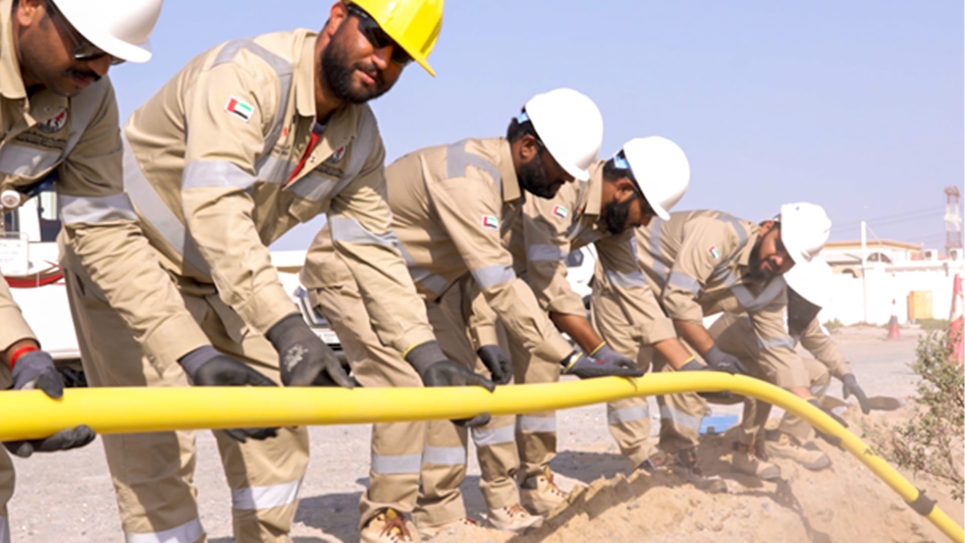 SEWA completes natural gas network in Umm Fannain