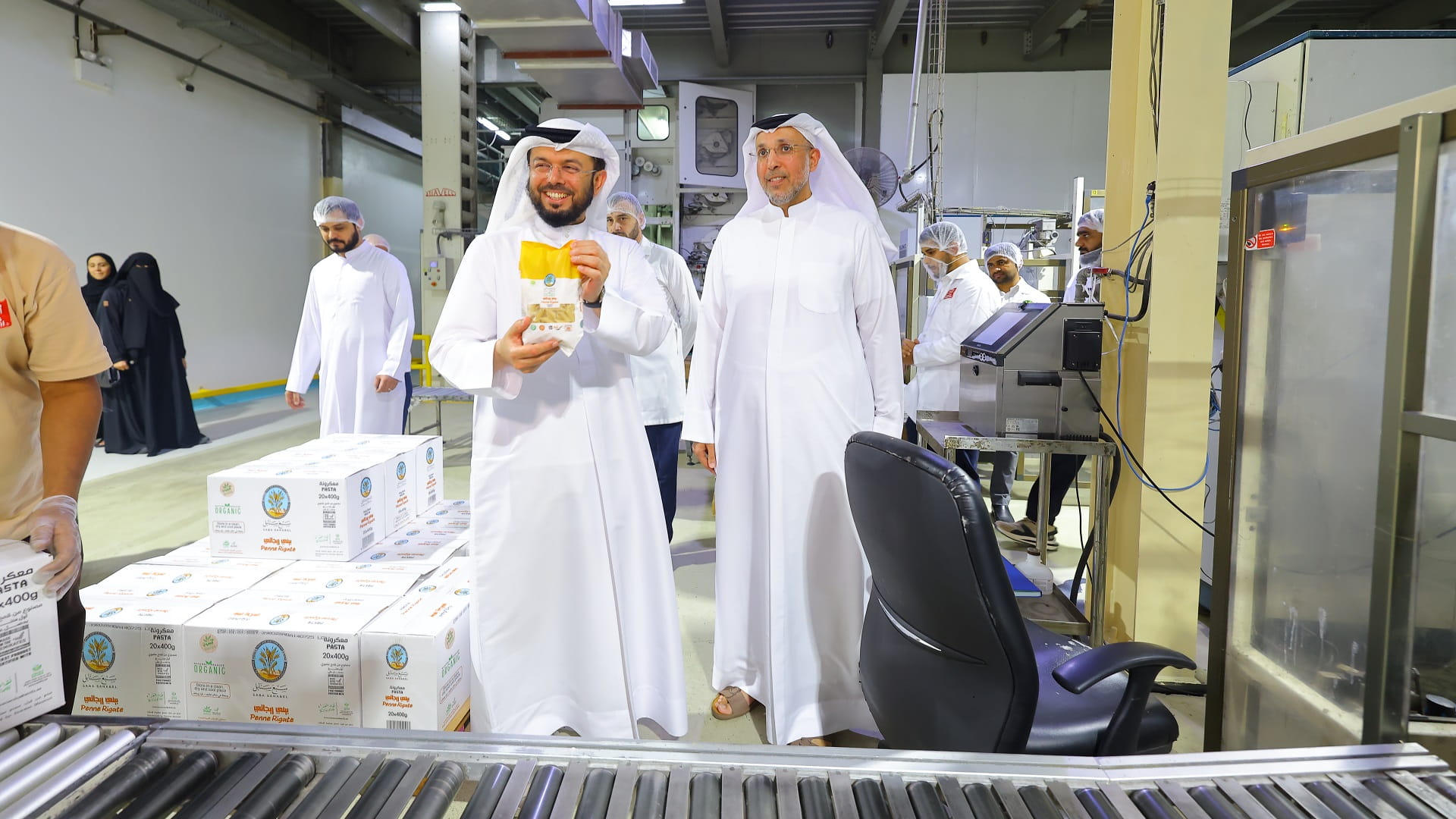 EKTIFA launches the production of “Saba Sanabel” organic pasta