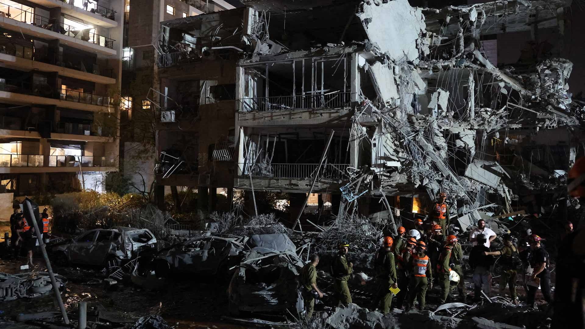 Israel fire service: Major incidents from Iran missile attack