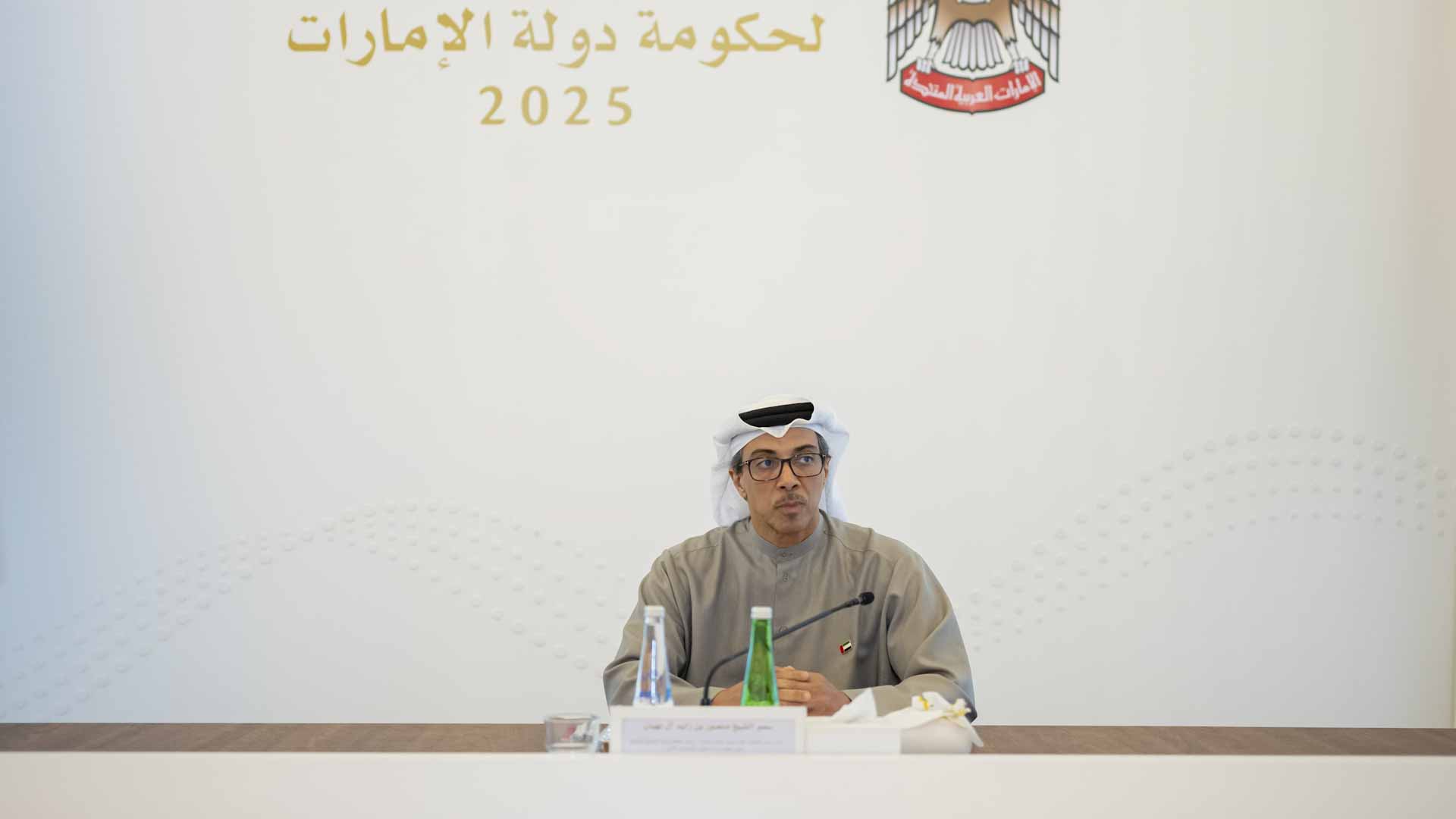 Mansour bin Zayed discusses economic developments effects on UAE