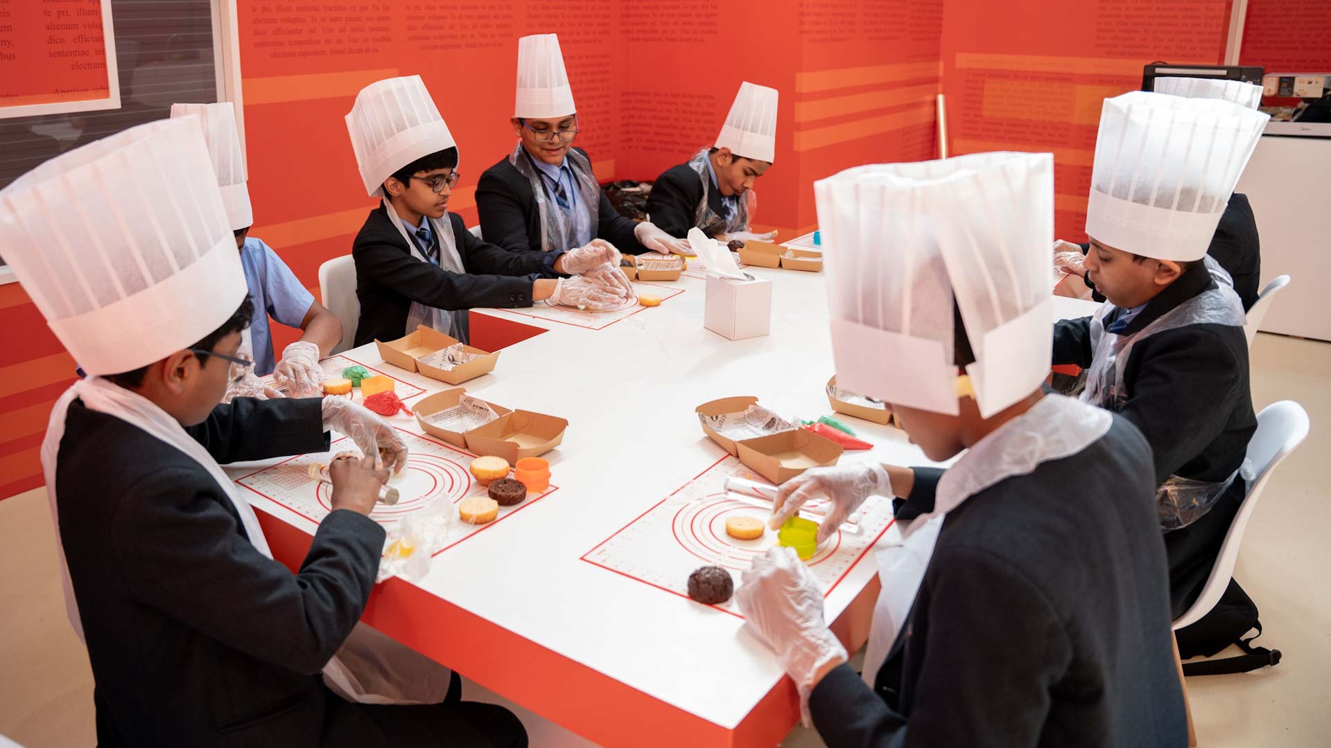 Mini bakers join the fun at Burger Muffins workshop