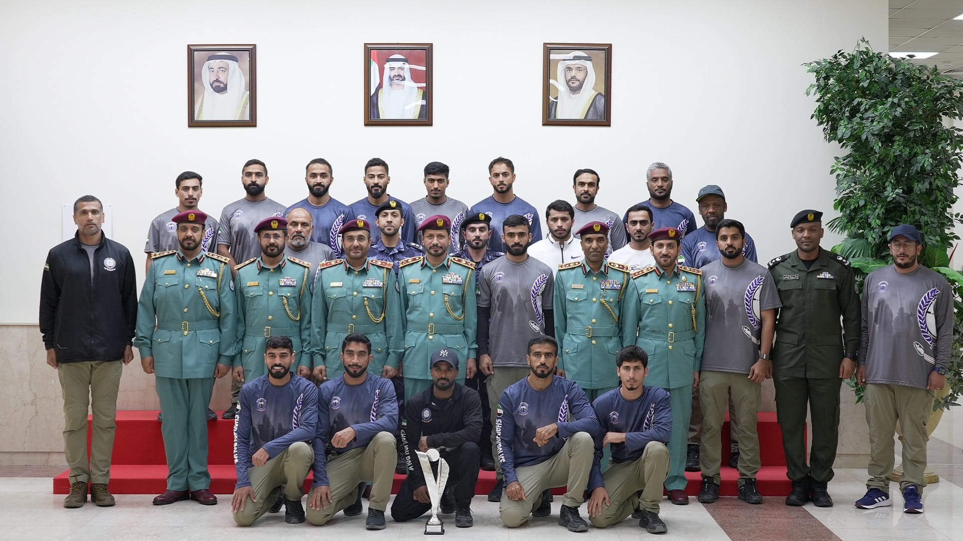 Al Shamsi receives the 3rd place winning team