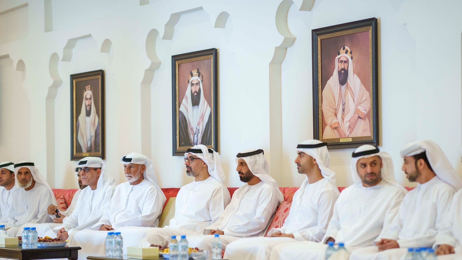 Khaled bin Mohamed condoles Abdullah Mohamed Saeed Al Dhaheri