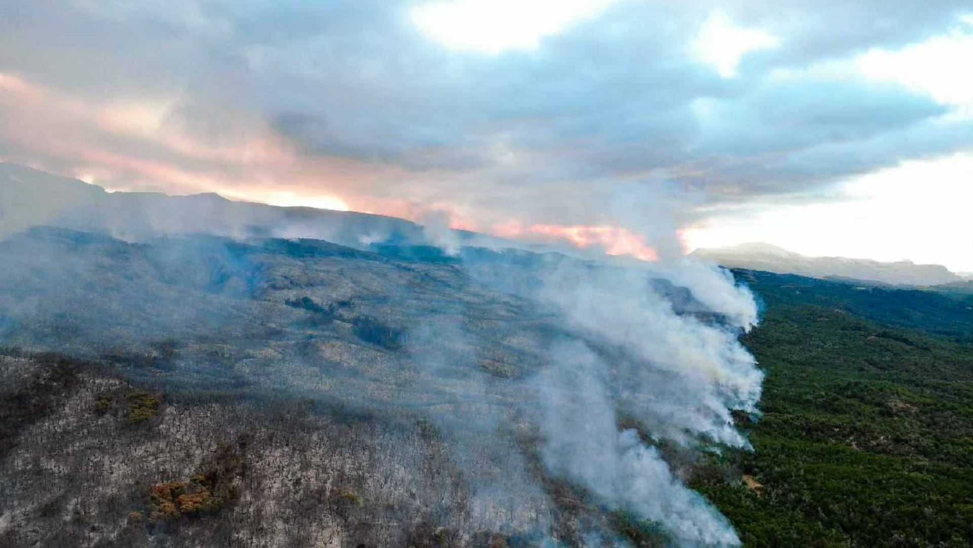 Wildfire Ravages Unesco Listed National Park In Argentina